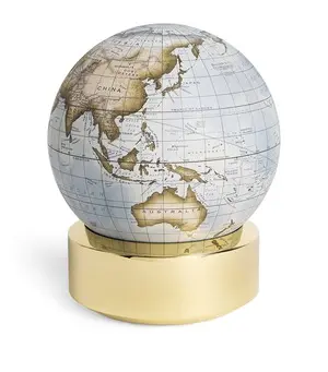 BELLERBY & CO GLOBEMAKERS Bronze Glacial Pocket Globe - Blue