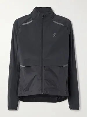 On Weather Layered Recycled-shell Jacket - Black