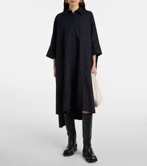 JOSEPH Dania Cotton Poplin Shirt Dress