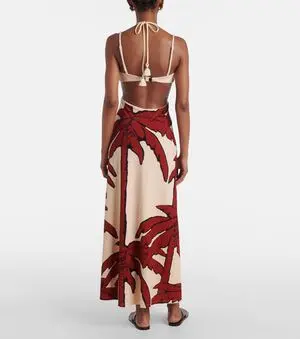 Johanna Ortiz Printed Midi Dress