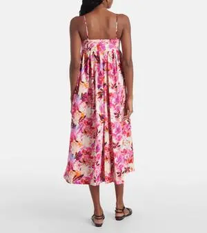 Ulla Johnson Lucille Floral Cotton Maxi Dress
