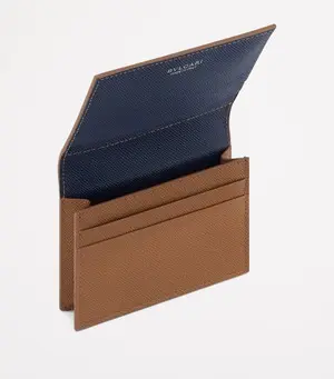 BVLGARI Leather Business Card Holder