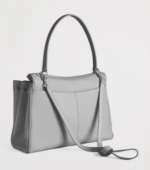 Balenciaga Medium Calfskin Shoulder Bag - Black