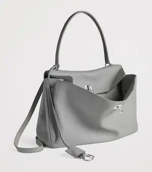 Balenciaga Medium Calfskin Shoulder Bag - Black
