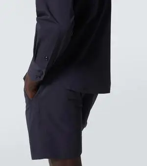 TOM FORD Cotton And Silk Poplin Shirt