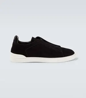 Zegna Textured Sneakers For Men