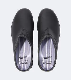 Comme Des Garçons Leather Mules