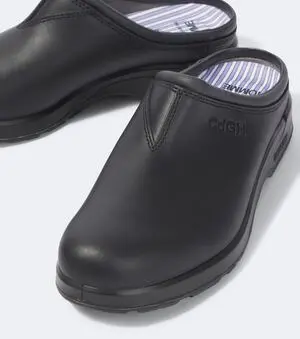 Comme Des Garçons Leather Mules