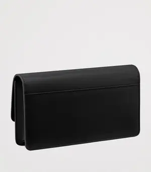 BVLGARI Roma Leather Clutch Bag