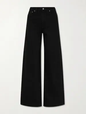 Khaite Dane High-rise Wide-leg Jeans