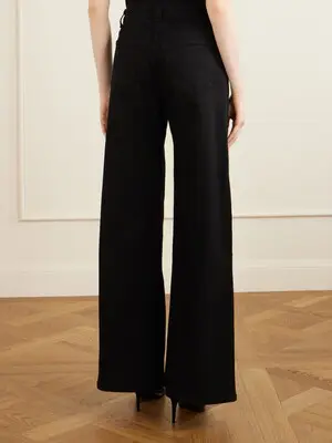 Khaite Dane High-rise Wide-leg Jeans