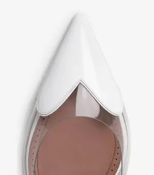 Alaïa Coeur Slingback Pumps 55 - White