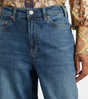 Ag Wide-leg Denim Jeans