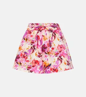 Ulla Johnson Rowan Floral Cotton Shorts - Multicoloured