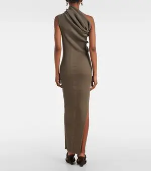 Rick Owens One-shoulder Maxi Dress