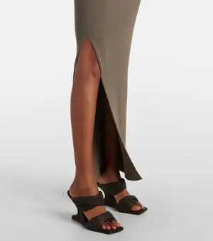 Rick Owens One-shoulder Maxi Dress