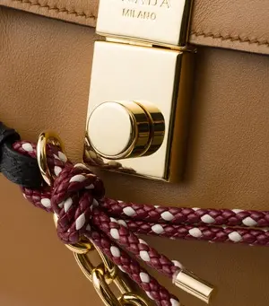 Prada Soft Sound Shoulder Bag - Brown