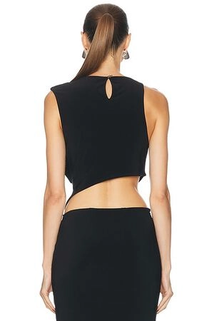 MAY MASHIAH X Fwrd Layla Asymmetrical Top