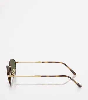 Ray-ban Irregular Frame Sunglasses - Brown