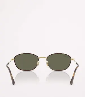 Ray-ban Irregular Frame Sunglasses - Brown