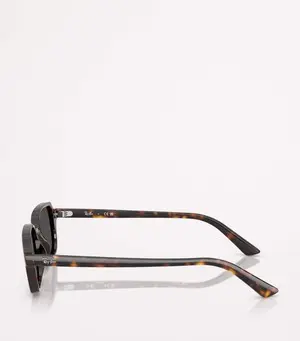 Ray-ban Tortoiseshell Square Frame Sunglasses - Brown