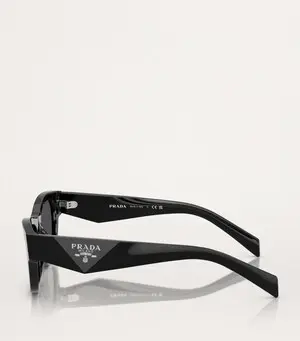Prada Acetate Sunglasses - Black