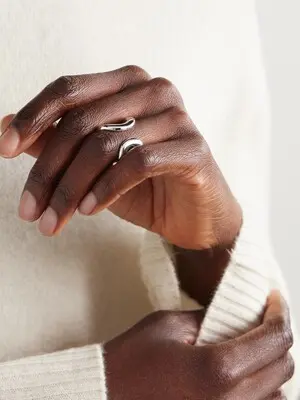Lié Studio The Alma Sculptural Ring - Silver