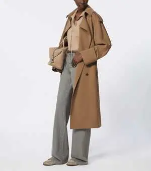 Max Mara Virgin Wool Trench Coat