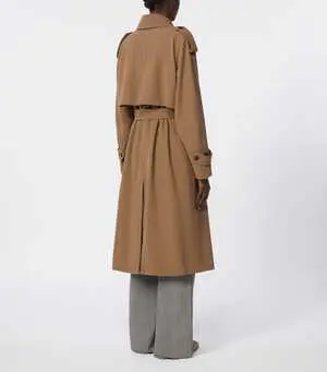 Max Mara Virgin Wool Trench Coat