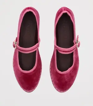 FLABELUS Frances Mary Jane Shoes - Pink