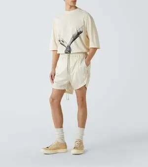 Rick Owens Charmeuse Shorts