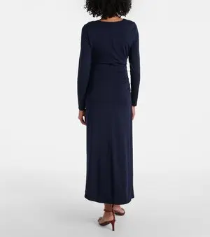Veronica Beard Gathered Midi Dress