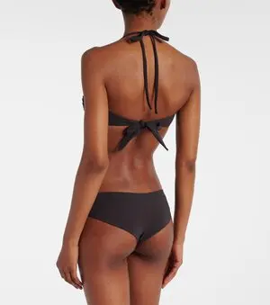 Brunello Cucinelli Monili Bandeau Bikini Top