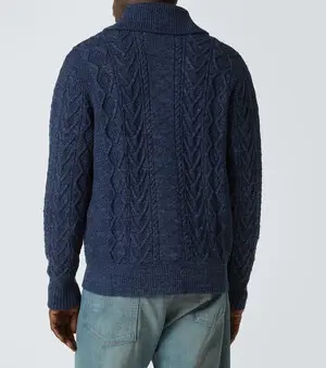Ralph Lauren Cable-knit Shawl Collar Cardigan