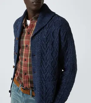 Ralph Lauren Cable-knit Shawl Collar Cardigan