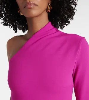 Solace London Joana One-shoulder Gown - Pink