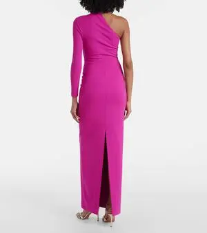 Solace London Joana One-shoulder Gown - Pink