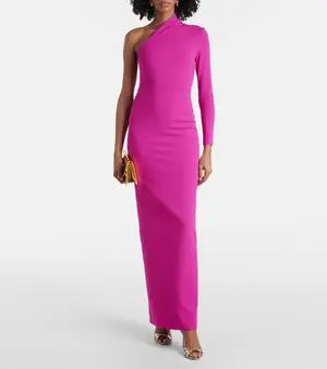 Solace London Joana One-shoulder Gown - Pink