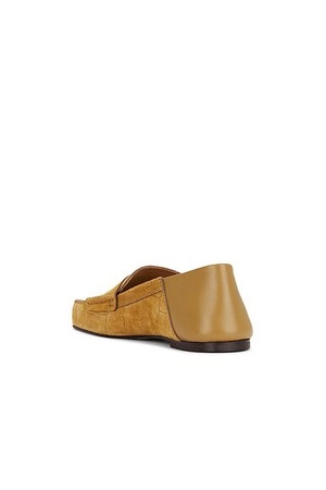 Jacquemus Les Mocassins Carre Penny Loafers - Camel