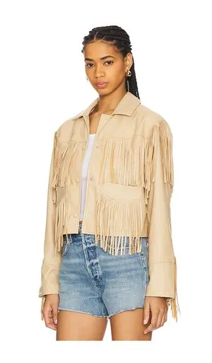 Steve Madden Halia Fringe Jacket