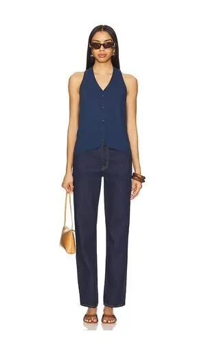 ALL THE WAYS Rhae Open Back Vest