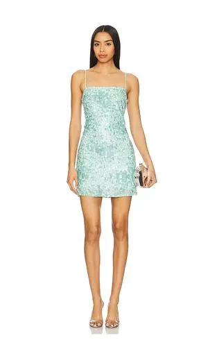 Simkhai Sequined Mini Dress - Mint