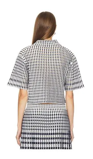 Simkhai Adley Cropped Polo