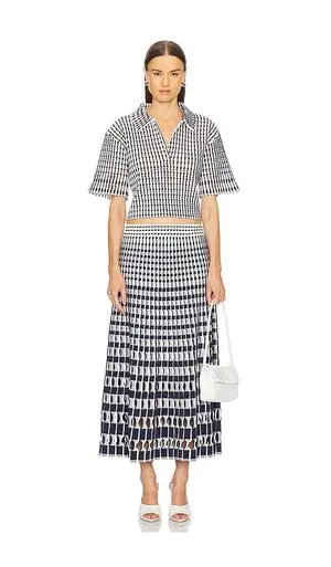Simkhai Adley Cropped Polo