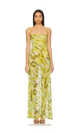 AFRM Shea Maxi Dress - Green
