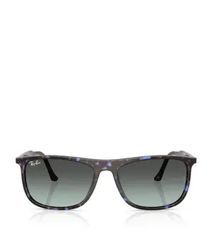 Ray-ban Ray-Ban RB2216 Rectangle Sunglasses Blue