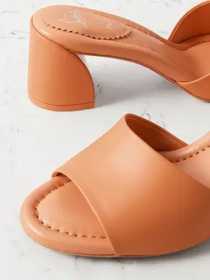 CHRISTIAN LOUBOUTIN Jane 55 Leather Mules