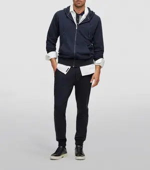 BOSS Cotton-cashmere Blend Hoodie