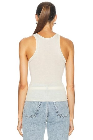 Eterne Ryder Cashmere Tank Top - Bone
