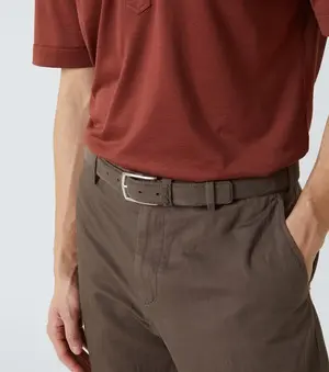 Zegna Suede Belt
